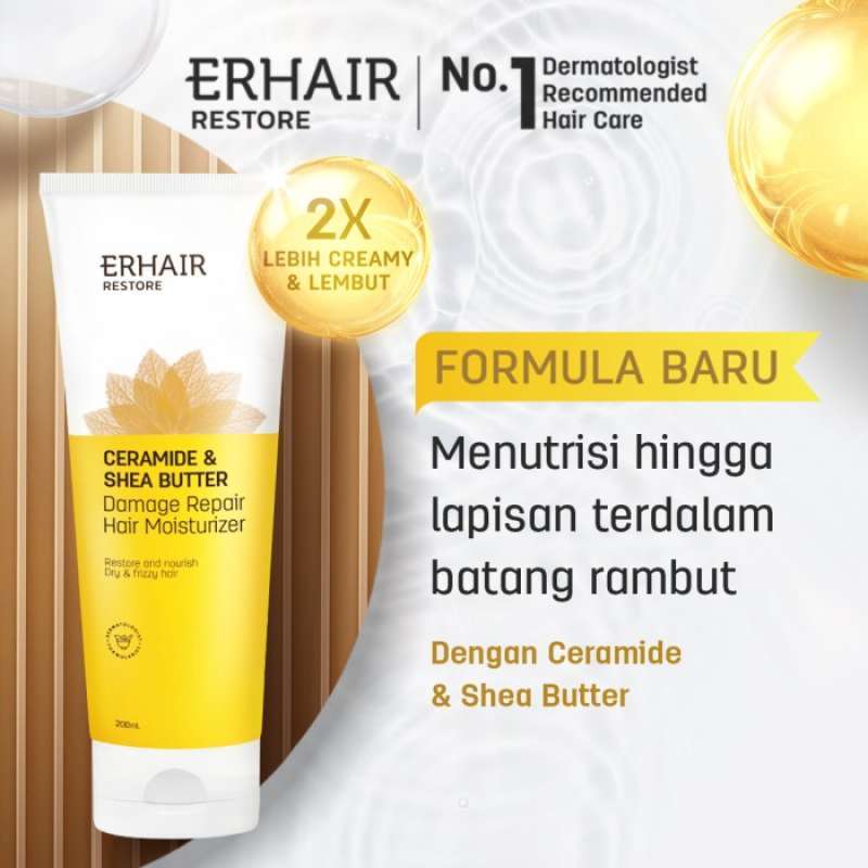 Promo Erha Erhair Hairgrow Shampoo 100 Ml + Hair Moisturizer - Shampo ...