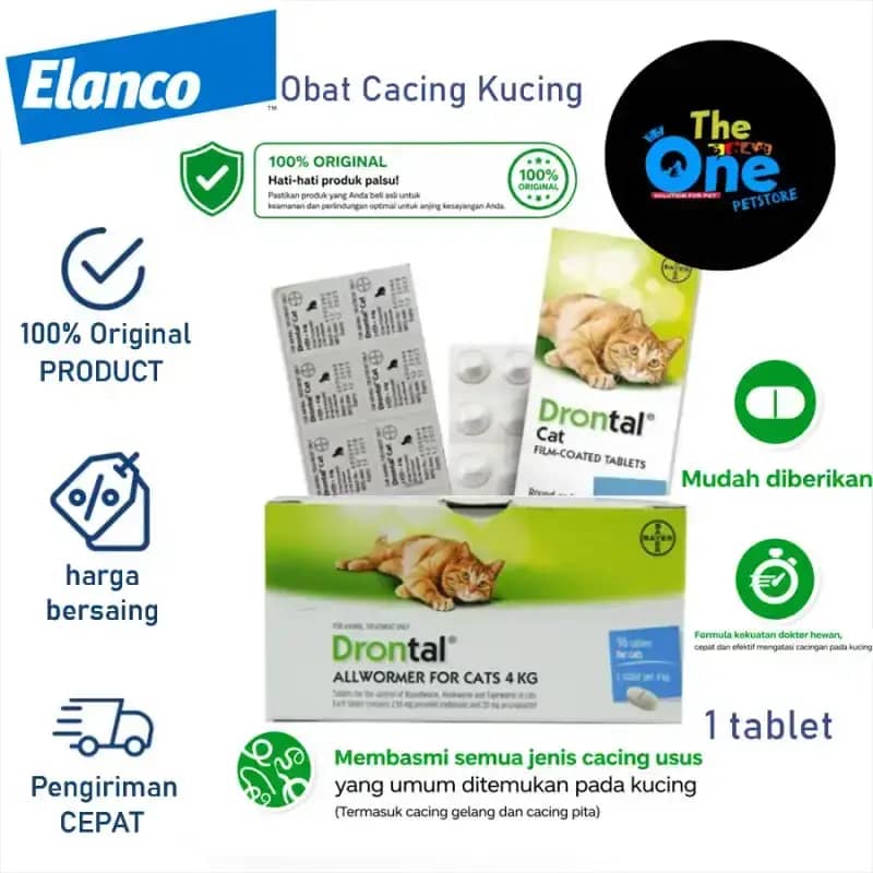 Drontal Cat Drontal 🔥 Terbaik - Harga Terbaru Mei 2026