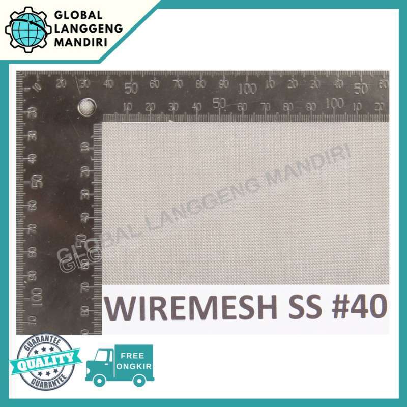 Jual Wire Mesh 40 Stainless (304) 1.5mx0.15mmx1m / Kawat Nyamuk Stainless Di Seller Global ...