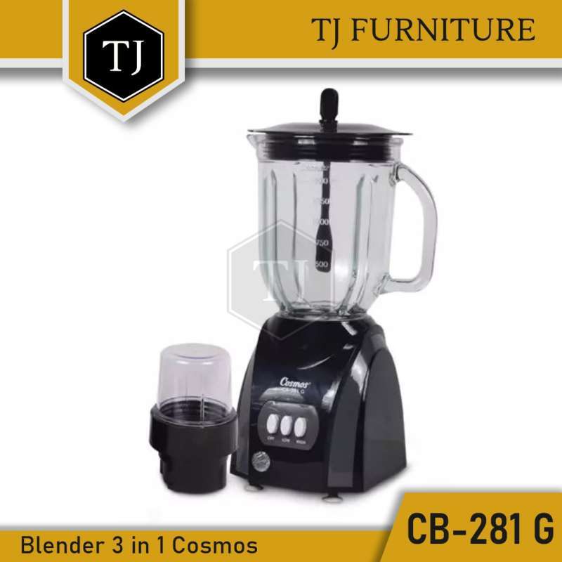 Jual Cosmos Blender Plastik 2 Liter 3 In 1 Anti Pecah - Cb-282 G Cb 282 ...