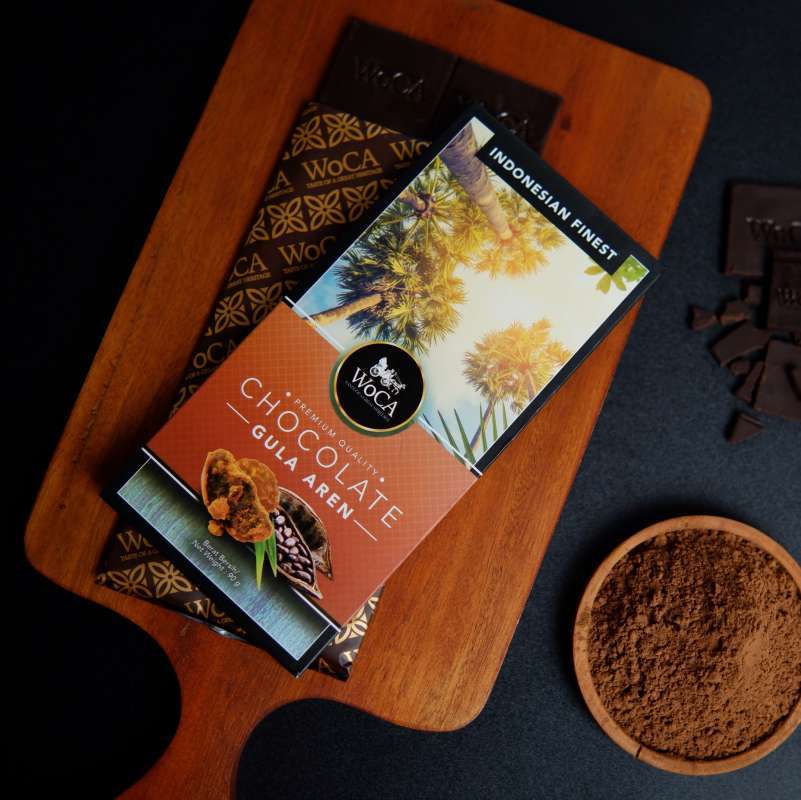 Promo Woca Premium Chocolate Bar 3x 90g - Cokelat Rasa Gula Aren - 90 ...