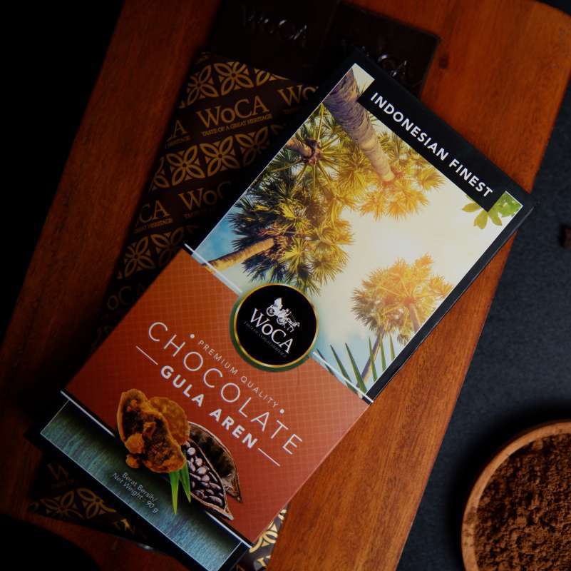 Promo Woca Premium Chocolate Bar 3x 90g - Cokelat Rasa Gula Aren - 90 ...