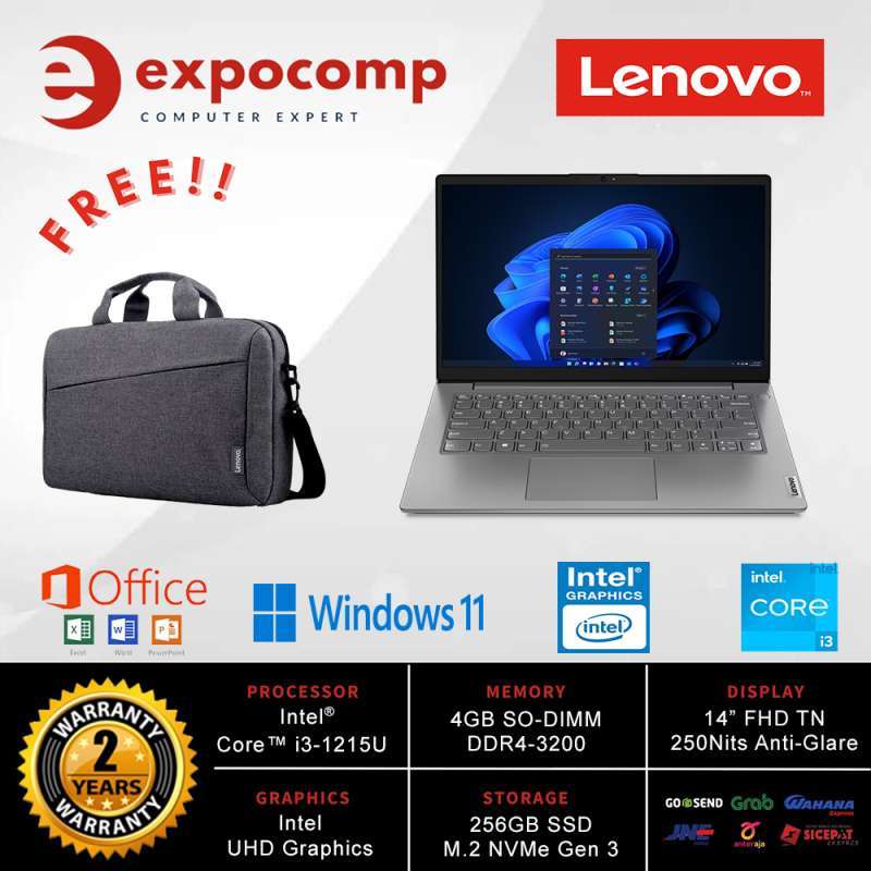 Jual Lenovo V G Iap Alid Iron Grey Core I U Gb Gb W Ohs Di Seller Expocomp