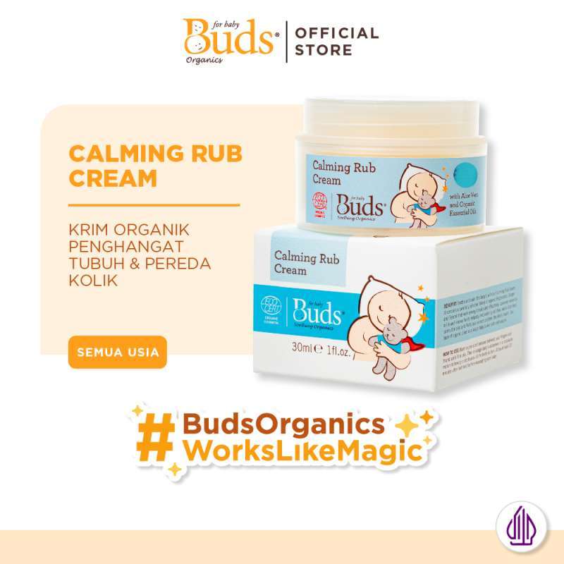 Jual Buds Organics Calming Tummy Rub Cream - Krim Penghangat Tubuh Dan ...