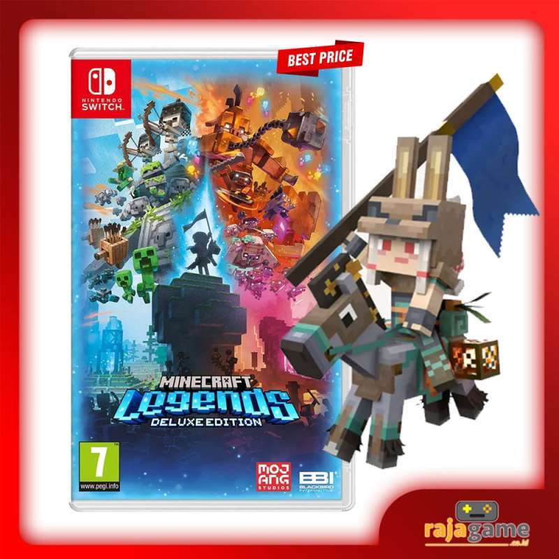Jual Minecraft Legends Deluxe Edition Nintendo Switch Game Di Seller