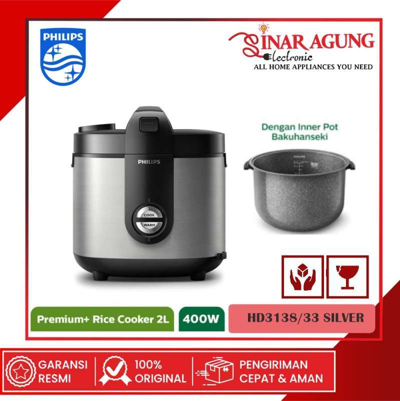 Jual Philips Hd3138 /33 / Hd 3138 / Hd-3138 Viva Colletion Rice Cooker ...