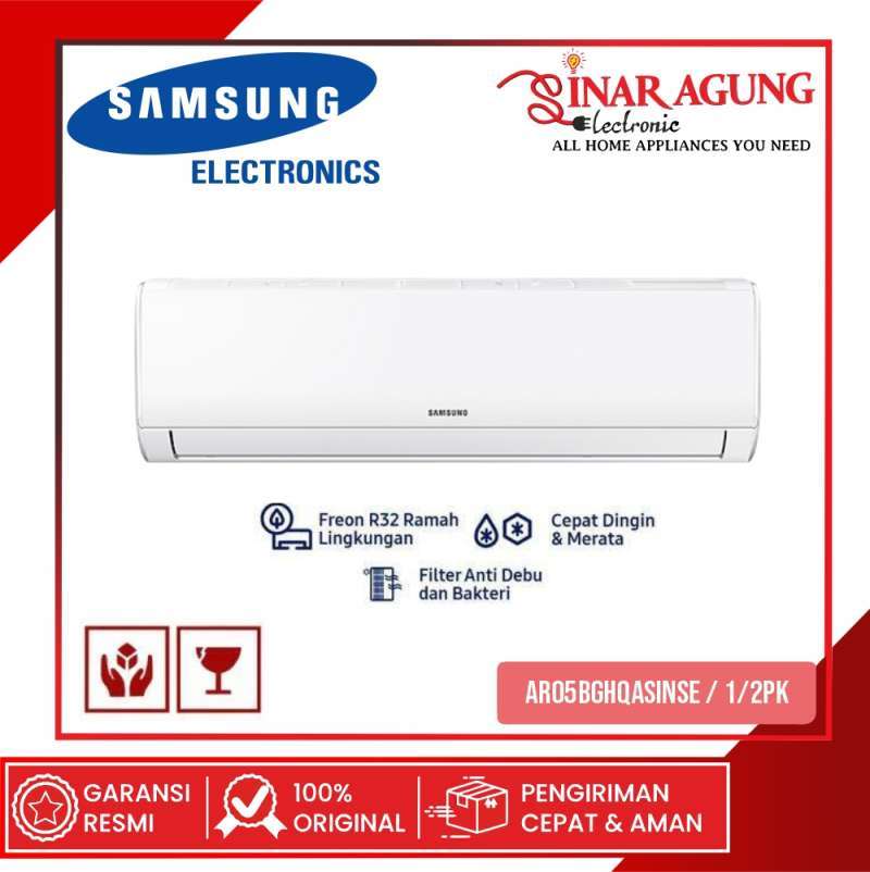 Jual Samsung Ac 1/2 Pk Standard R32 Dengan Fast Cooling Ar05bghqasinse Di Seller Sinar Agung ...