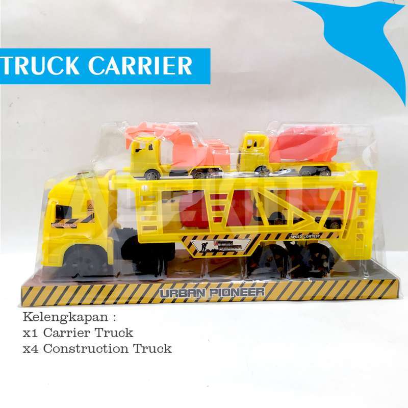 Promo Mainan Anak Truk Kontener Truk Gandeng Angkat Alat Konstruksi ...