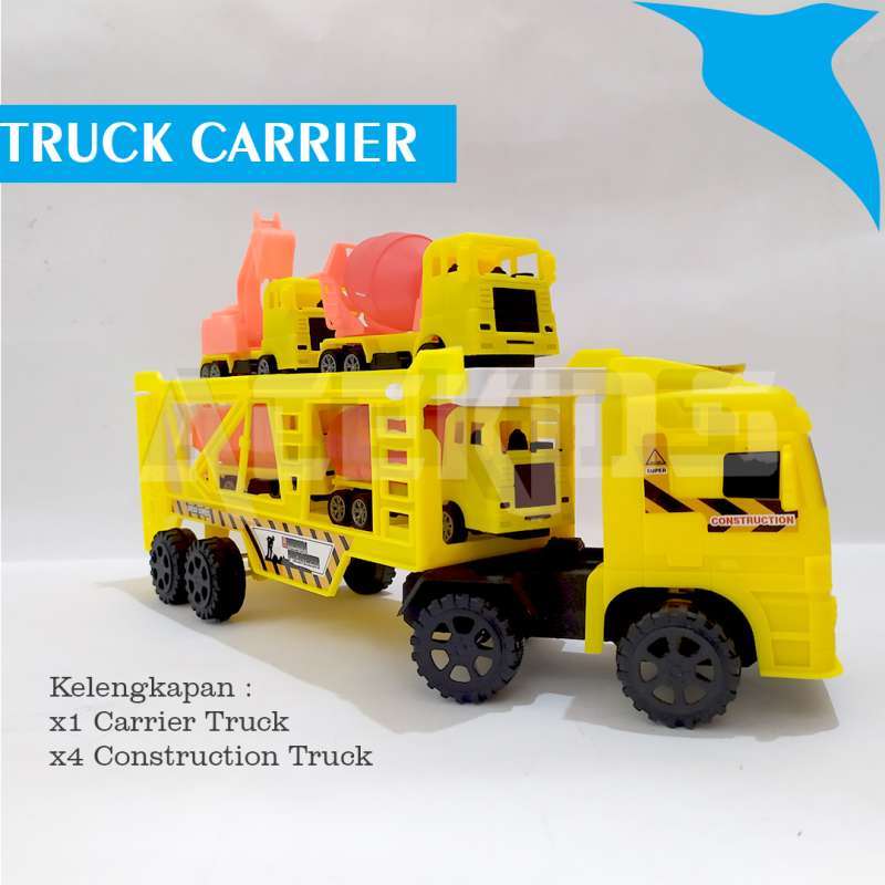 Promo Mainan Anak Truk Kontener Truk Gandeng Angkat Alat Konstruksi ...