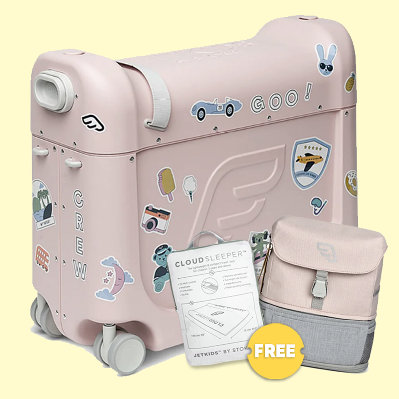Promo JetKids by Stokke BedBox Pink Lemonade V3 + CloudSleeper Free ...