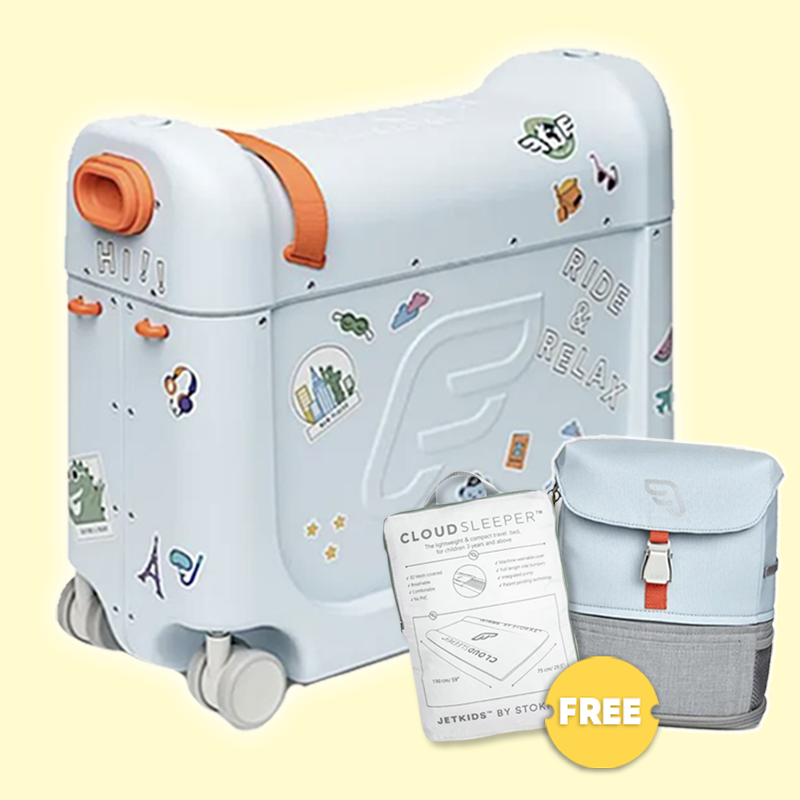 Promo JetKids by Stokke BedBox Blue Sky V3 + CloudSleeper Free Crew ...