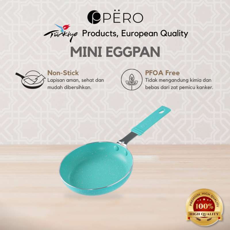 Promo Pero Mini Egg Pan Round 14cm Nonstick / Wajan Telur Mini Anti ...