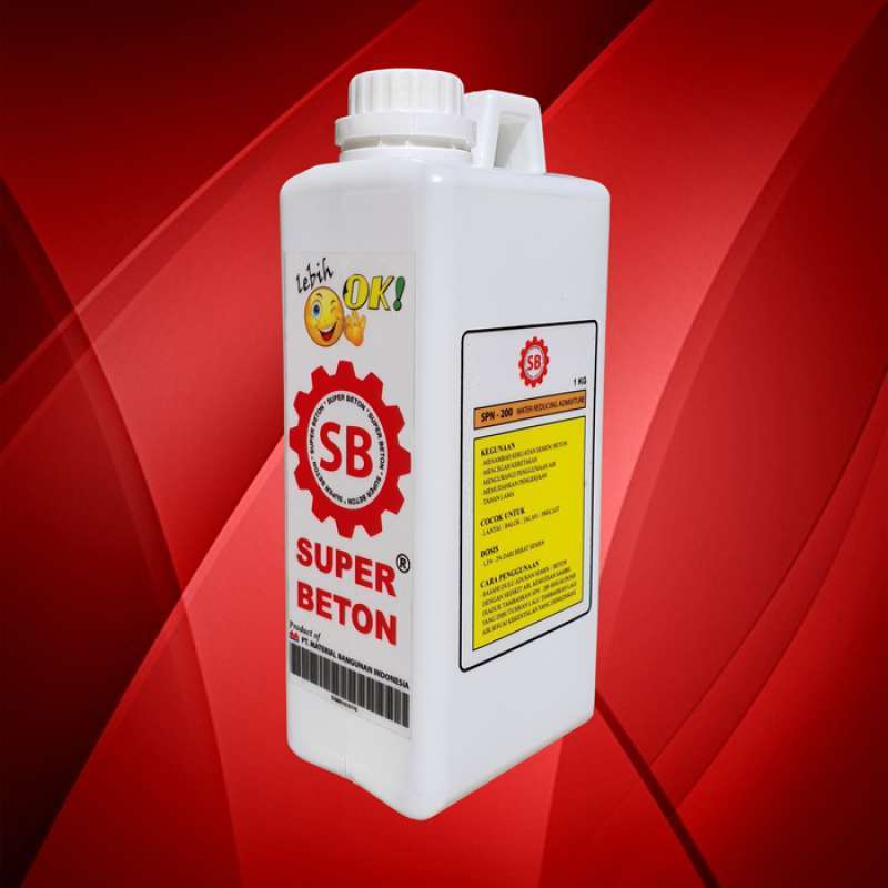 Jual Sb Super Beton Spn-200 Water Reducing Admixture 1 Kg @ 1 Box ...