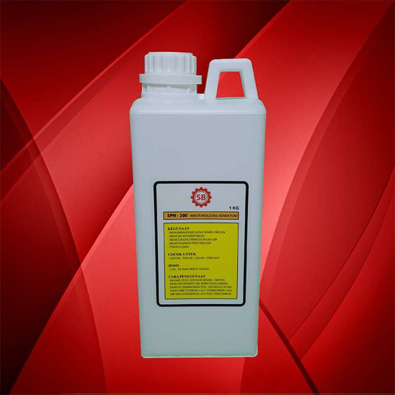 Jual Sb Super Beton Spn-200 Water Reducing Admixture 1 Kg @ 1 Box ...