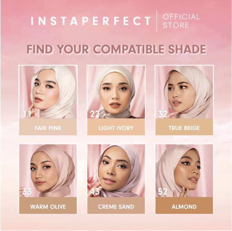 Promo Wardah Instaperfect Matte Fit Powder Foundation 13 G - Bedak - 22 ...