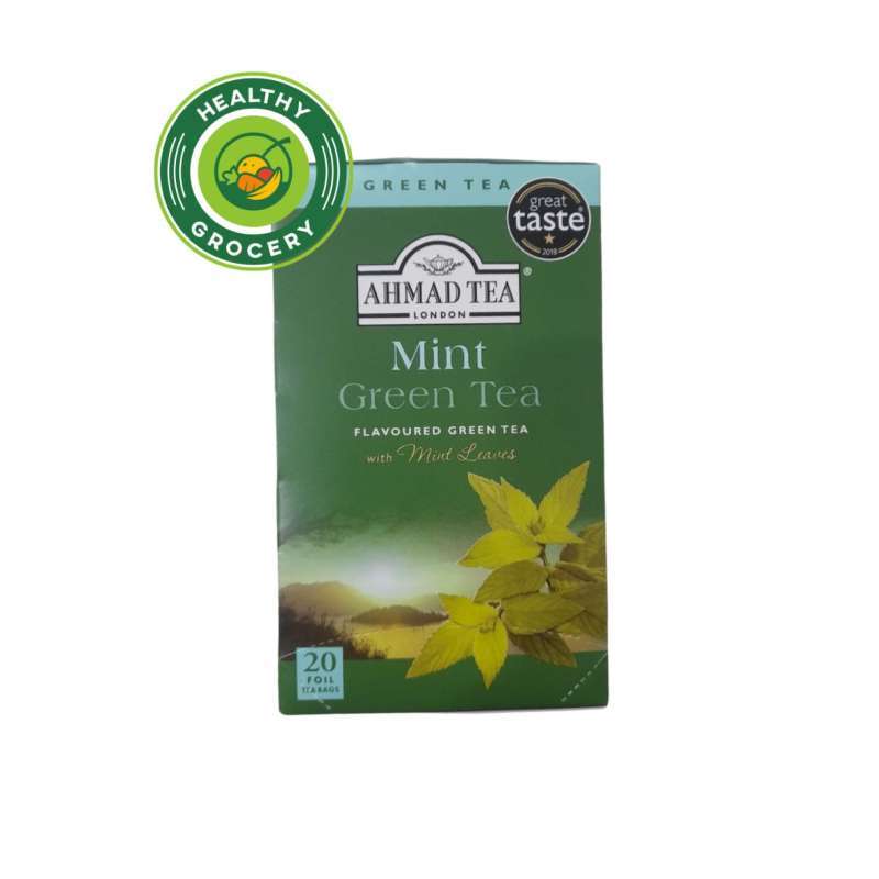 Jual Ahmad Tea Mint Mystique Flavoured Green Tea With Mint Leaves 20 ...