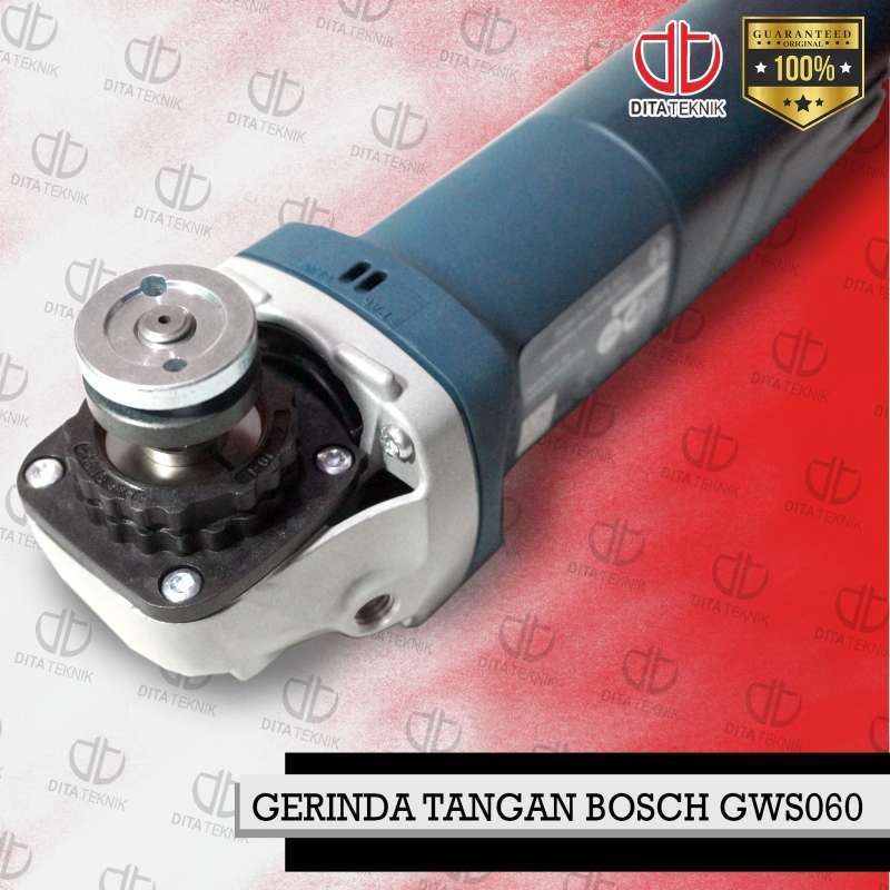 Jual Bosch Grinder Gws 060 670 Watt 4 Inch 100mm Mesin Gerinda Tangan ...