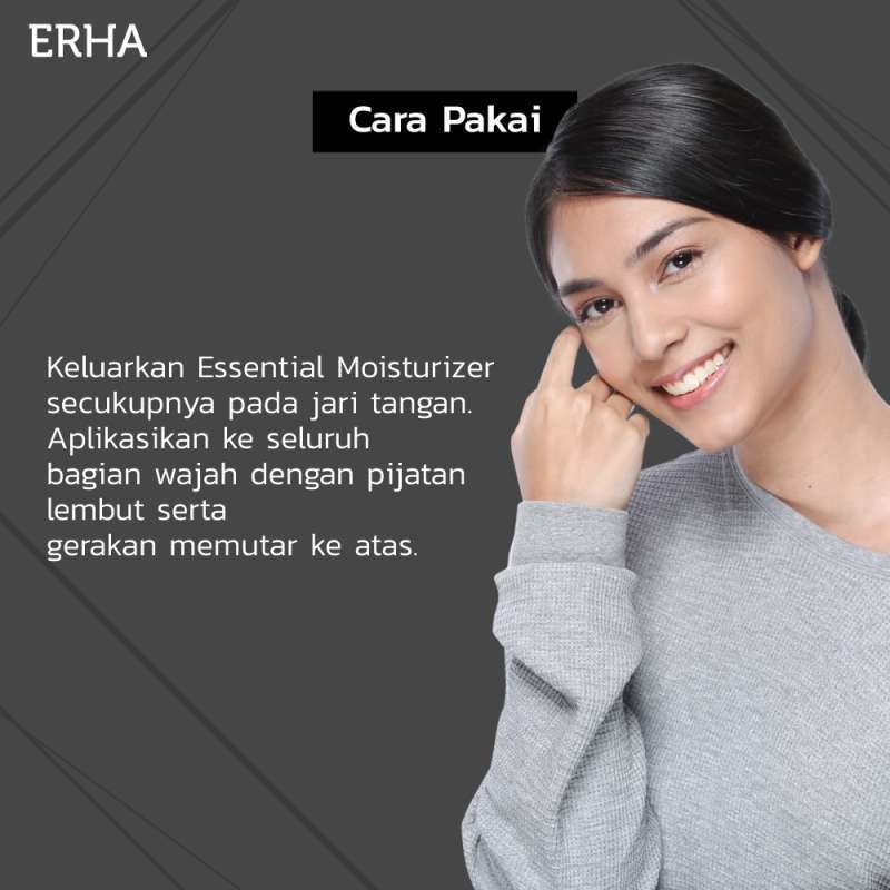 Promo Erha Essential Moisturizer, Krim Pelembab Wajah Anti Aging Dgn ...