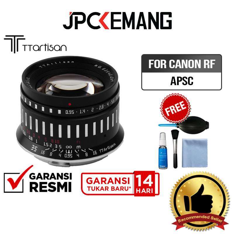 Promo Jpc Kemang Ttartisan 35mm F0.95 Canon Rf Apsc Ttartisans 35 Mm F/0.95 Garansi Resmi ...