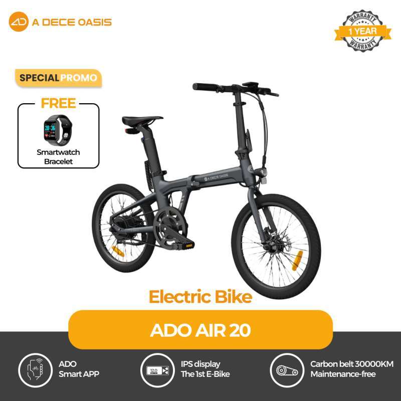 Jual Ado Air 20 Sepeda Listrik Folding Electric Bike Di Seller Ado Ebike - Ado Ebike - Kota ...