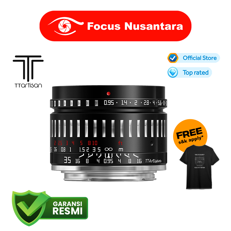 Promo Focus Nusantara - Ttartisan 35mm F0.95 Aps-c For Sony Diskon 5% ...