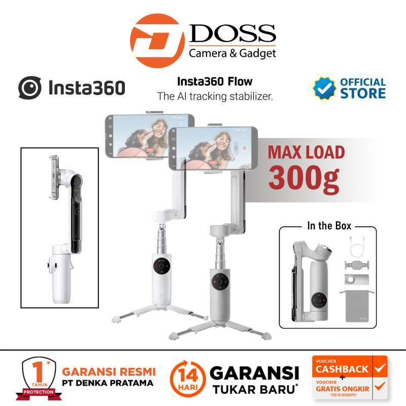 Jual Insta360 Flow Gimbal Stabilizer Smartphone Insta 360 Flow Di ...