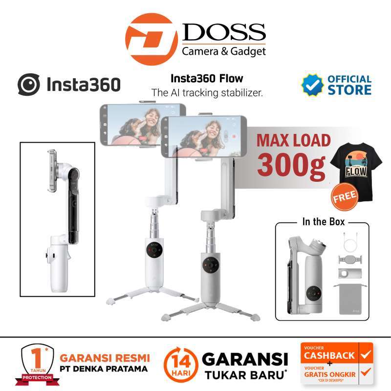 Jual Insta360 Flow Gimbal Stabilizer Smartphone Insta 360 Flow di ...