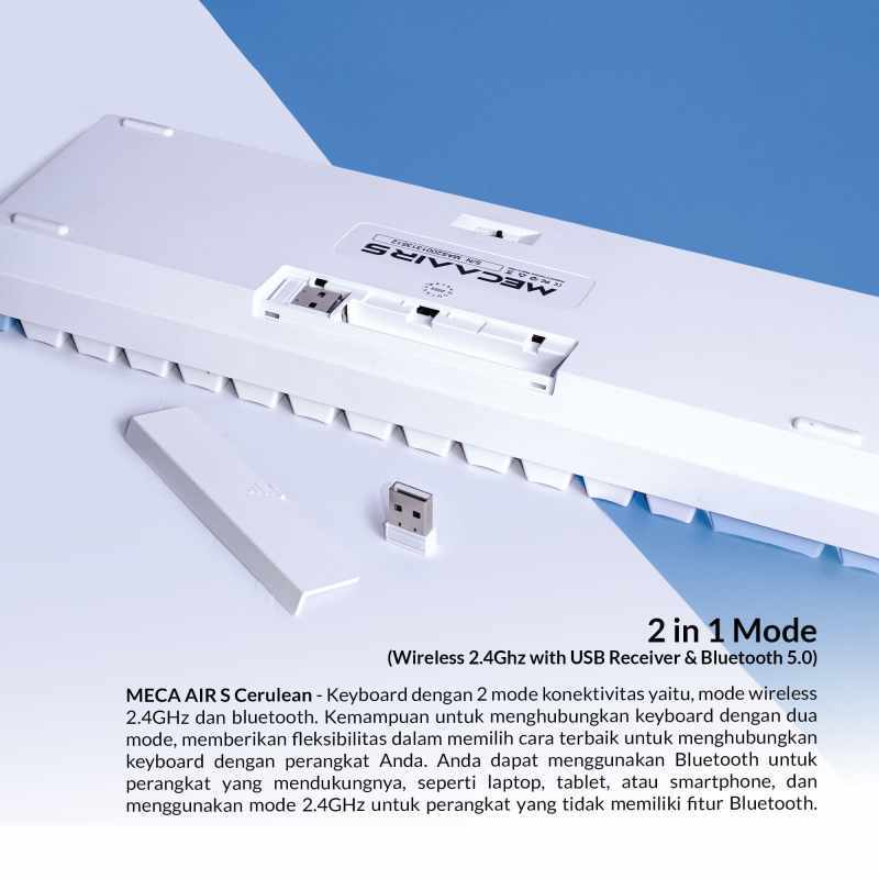 Jual Digital Alliance Keyboard Gaming Wireless Meca AIR S Compact ...