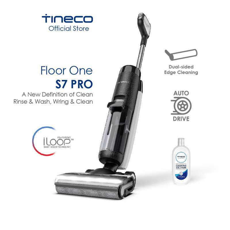 Promo Tineco Floor One S7 Pro Smart Wet Dry Cordless Vacuum Cleaner ...