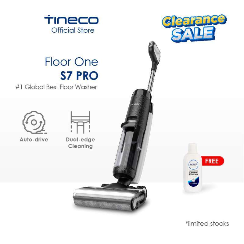 Promo Tineco Floor One S7 Pro Smart Wet Dry Cordless Vacuum Cleaner ...