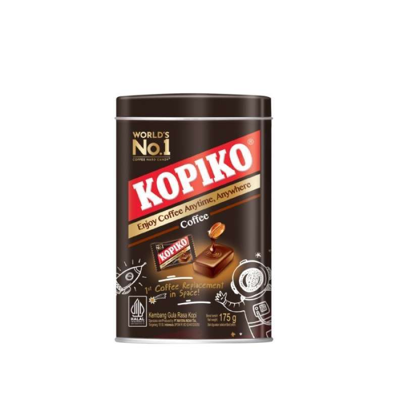 Promo Kopiko Coffee Original Candy Festive Tin | Permen Kembang Gula ...
