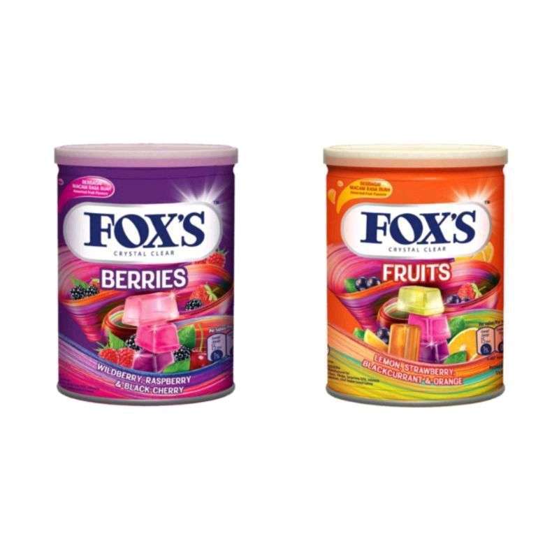 Promo Permen Fox's Fruits Permen Fox's Berries Permen Fox's Fruity ...