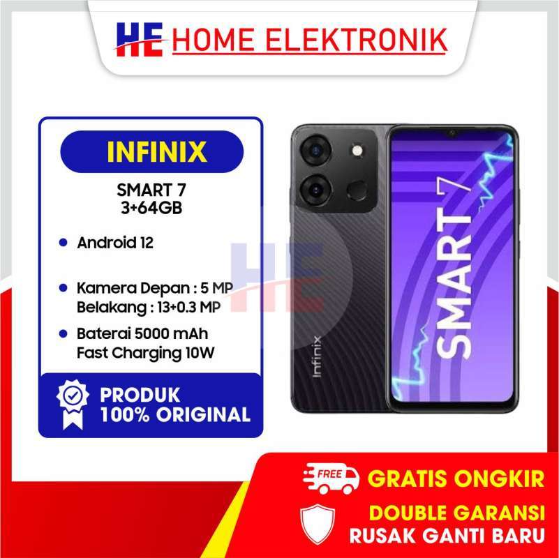 Jual Hp Infinix Smart 7 Spesifikasi Original, Murah & Diskon Harga Juni ...