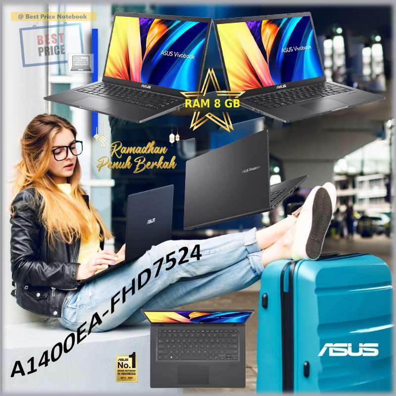Jual Asus Vivobook 14 A1400ea Fhd7524 /pentium Gold 7505/8gb/256gb Ssd ...