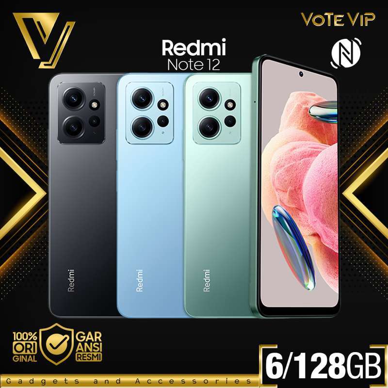 Jual Xiaomi Redmi Note 12 6/128 Ram 6gb Rom 128gb Garansi Resmi ...