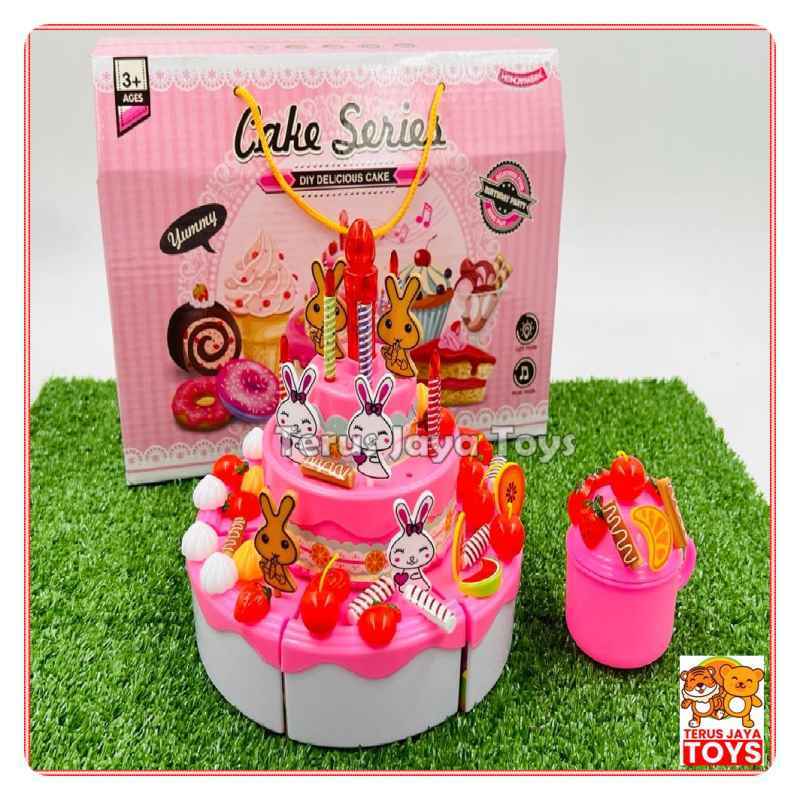 Jual Mainan Kue Ulang Tahun Anak Lagu Happy Birthday Cake di Seller ...