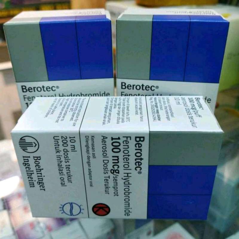 Jual Berotec Inhaler(resep Dokternya Foto Aja Kertas Coretan Biasa) Di ...