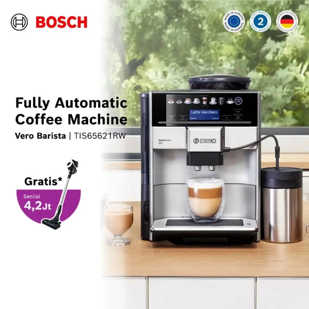 Bosch Coffee Machine Garansi Resmi Indonesia 🏷️ Harga Terbaru Juni 2026