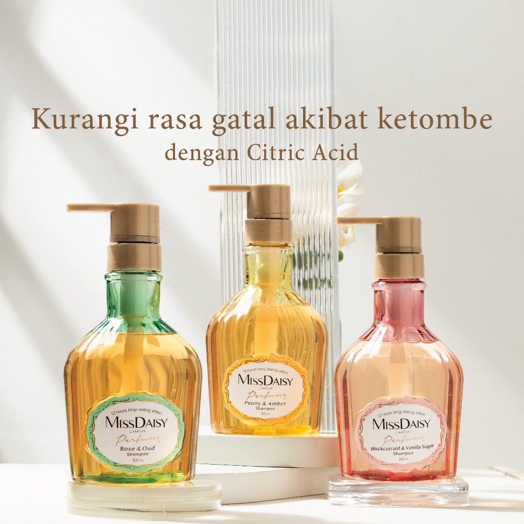 Promo Miss Daisy Shampoo Peony & Amber 500ml Diskon 10% Di Seller Miss ...