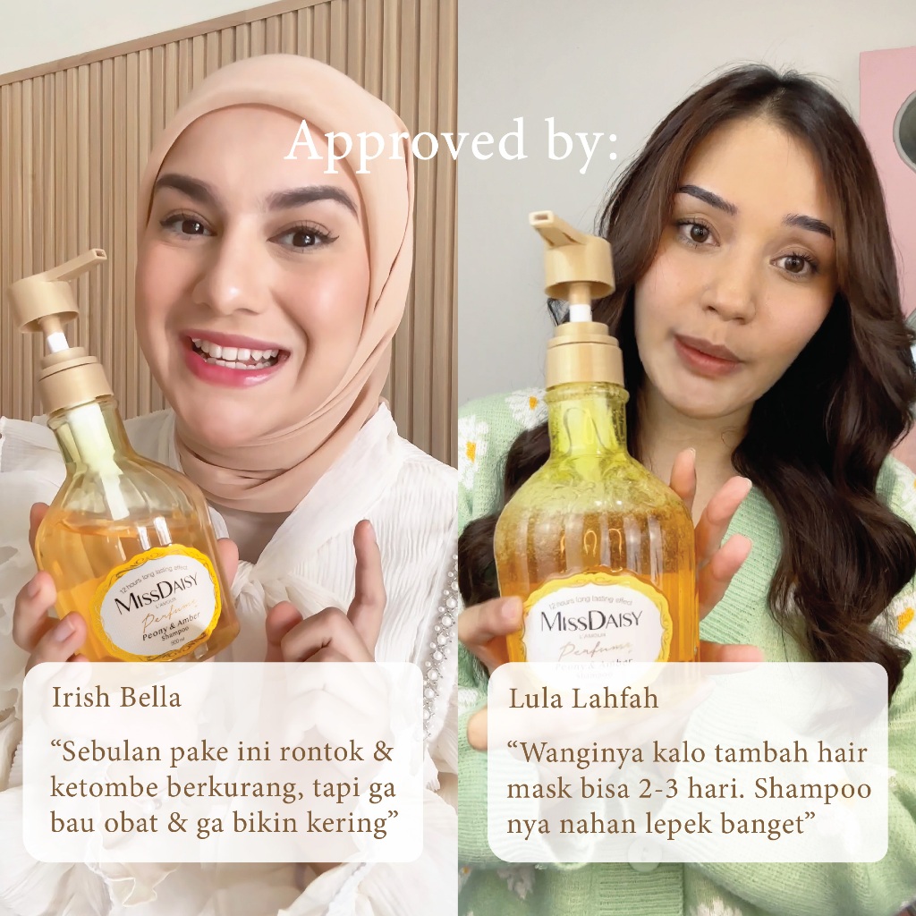Promo Miss Daisy Shampoo Peony & Amber 500ml Diskon 10% Di Seller Miss ...