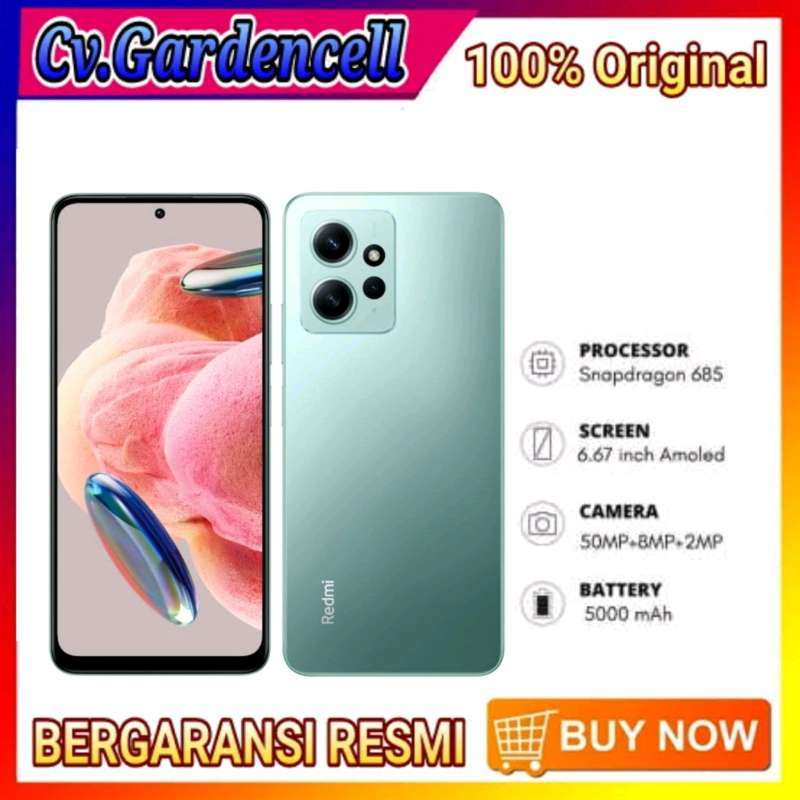 Jual Xiaomi Redmi Note 12 8/128gb Garansi Resmi Di Seller Cv.gardencell ...