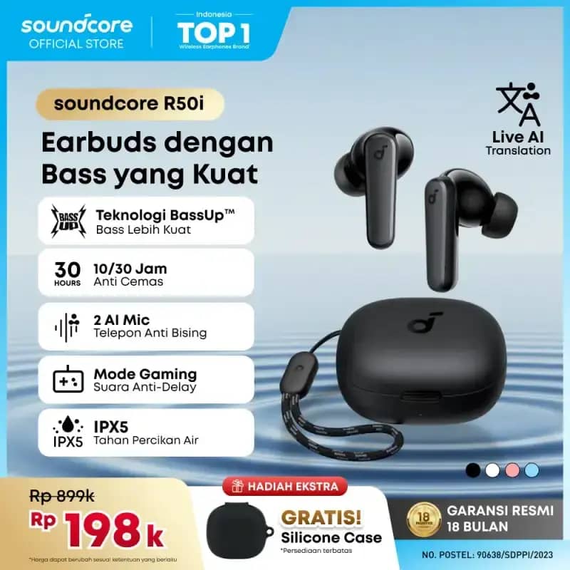 Anker Soundcore R50 I 🔥 - Terlengkap Harga Terbaru April 2026