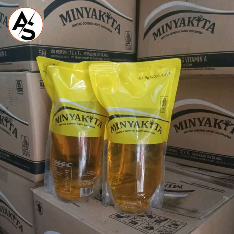 Promo Minyak goreng 1 liter pouch 1 dus isi 12pcs Diskon 7% di Seller AL - Ghani - Anggaswangi-2 ...