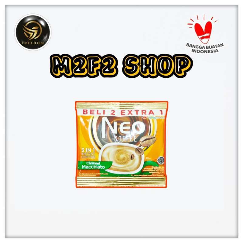 Promo Kopi Neo Coffee Caramel Macchiato Sachet | Renceng Gt - 20 Gr ...