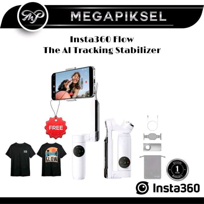 Jual Insta360 Flow Gimbal Stabilizer Smartphone Insta 360 Flow - Summit White Di Seller ...