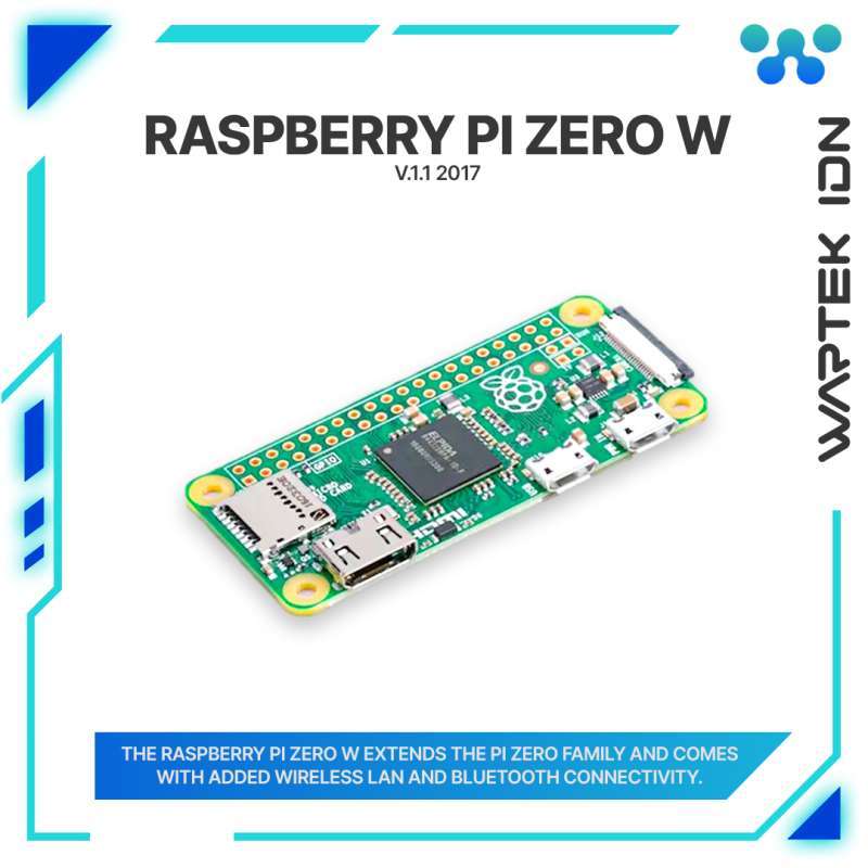 Promo Raspberry Pi Zero W Single Board Computer - Zero WH Diskon 25% di ...