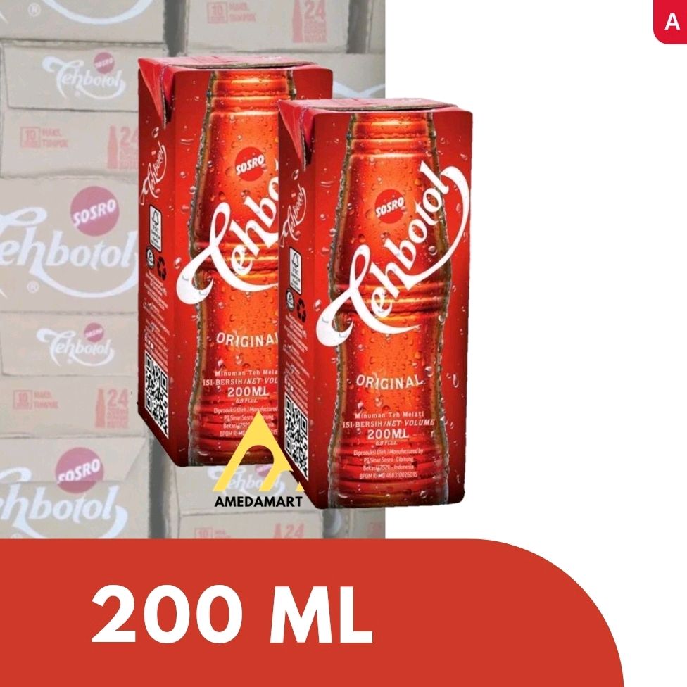 Promo Teh Botol Kotak Sosro - 200 ml (Karton/24 Pcs) Diskon 17% di ...