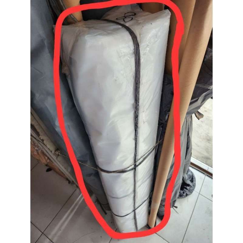 Jual Plastik Pe Putih(berbentuk Sarung) Meteran Lebar 1.2 Meter ...