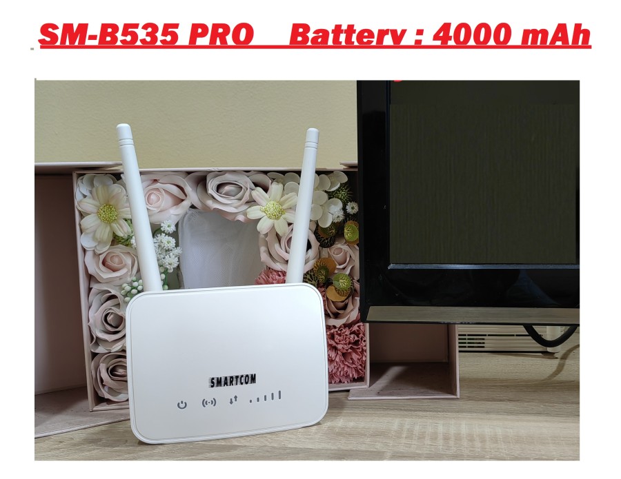 Jual Modem Wifi Router SMARTCOM SM535 PRO Sim Card 4G LTE Wifi Router ...