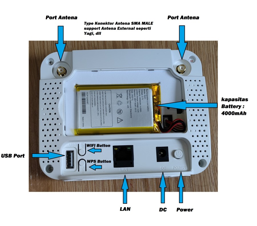 Jual Modem Wifi Router SMARTCOM SM535 PRO Sim Card 4G LTE Wifi Router ...